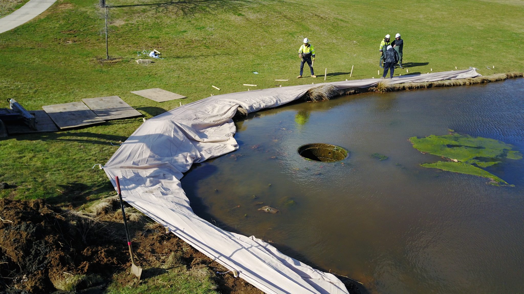 Stabilize Shorelines with ShoreSOX CSP - SOX Erosion